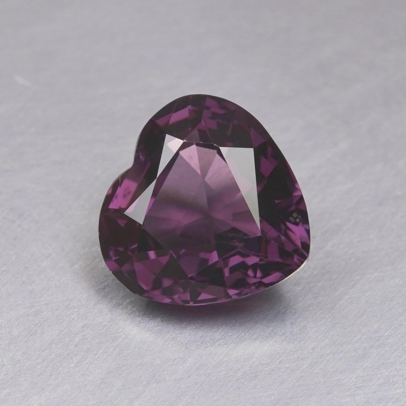 1.36 Ct Top Class ! Rare Dusky Lavender UNHEATED 100% Natural Spinel ...