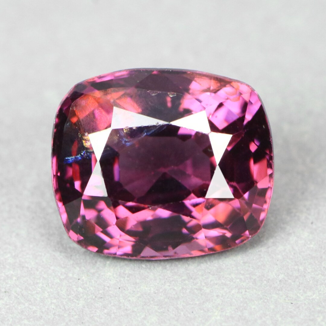 1.39 Ct Spectacular Hot Pink Cushion Cut 100% Natural Spinel From Burma - Etsy