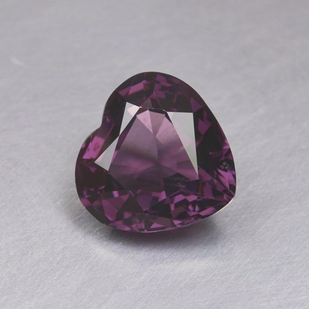 1.36 Ct Top Class ! Rare Dusky Lavender UNHEATED 100% Natural Spinel ...