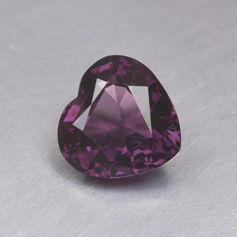 1.36 Ct Top Class ! Rare Dusky Lavender UNHEATED 100% Natural Spinel ...