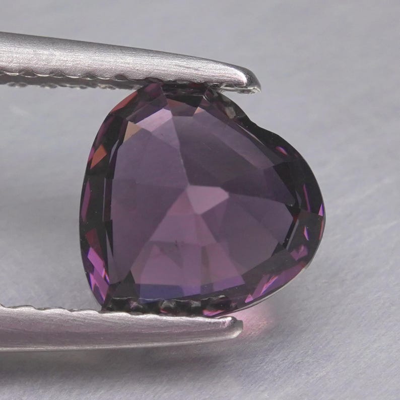 1.36 Ct Top Class ! Rare Dusky Lavender UNHEATED 100% Natural Spinel ...