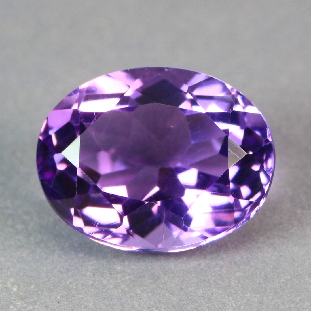 1.91 CT Flawless Sparkling 100% Natural AAA Grade Color Purple Amethyst ...