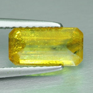 2.27 CT Mind Blowing Rarest 100% Natural Yellow Sphalerite Gemstone From Spain - Etsy