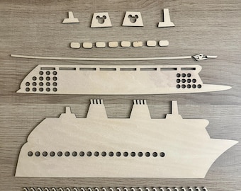Digital Download 3D Print Layered Disney Cruise Ship Door Magnet ...