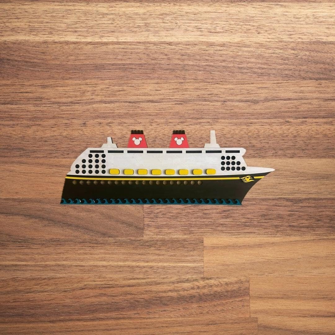 Digital Download 3D Print Layered Disney Cruise Ship Door Magnet ...