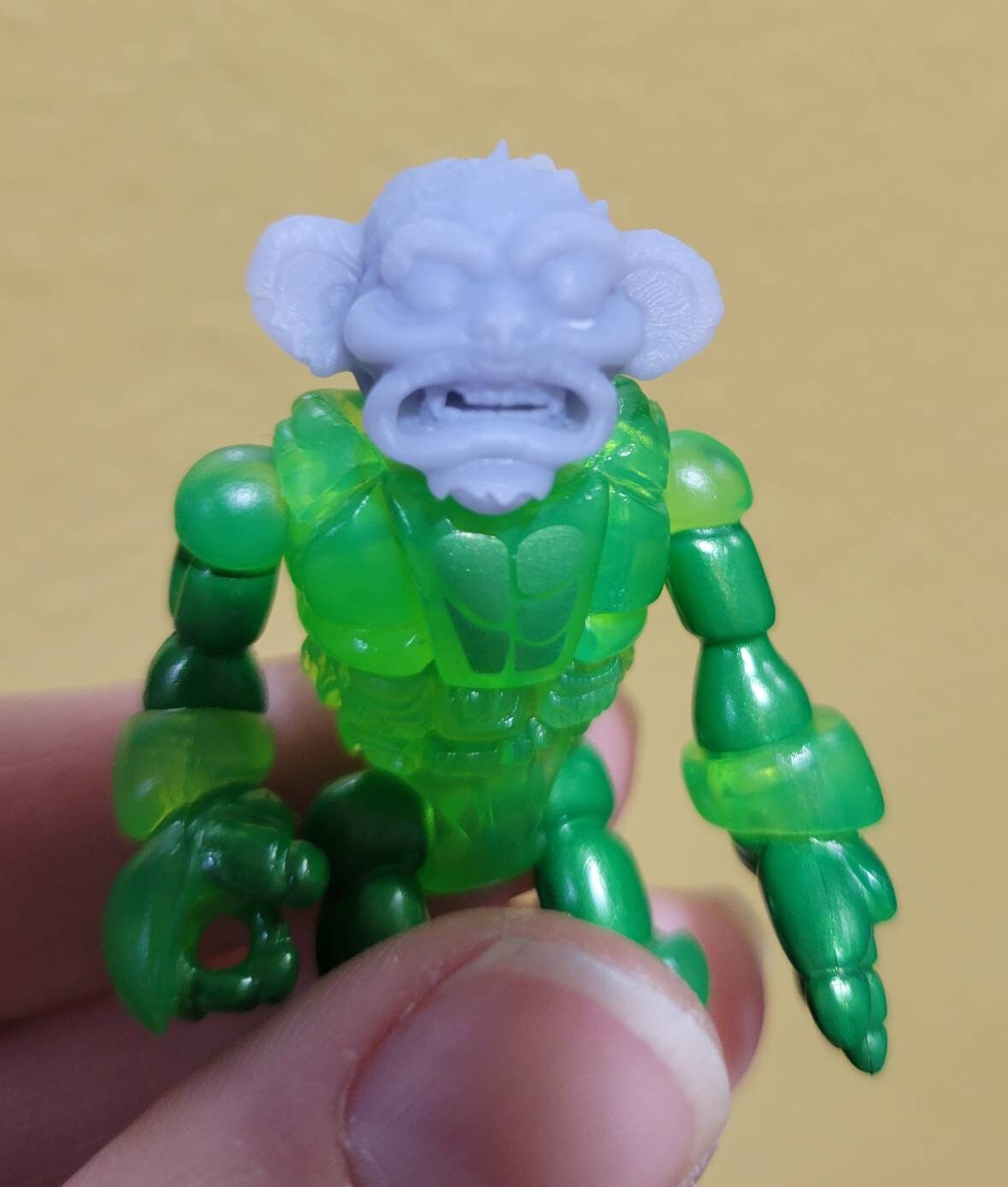 Necro Monkey Glyos Head - Etsy