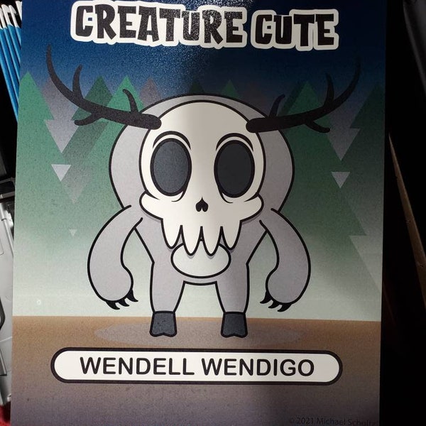 Cute Wendigo Art - Etsy