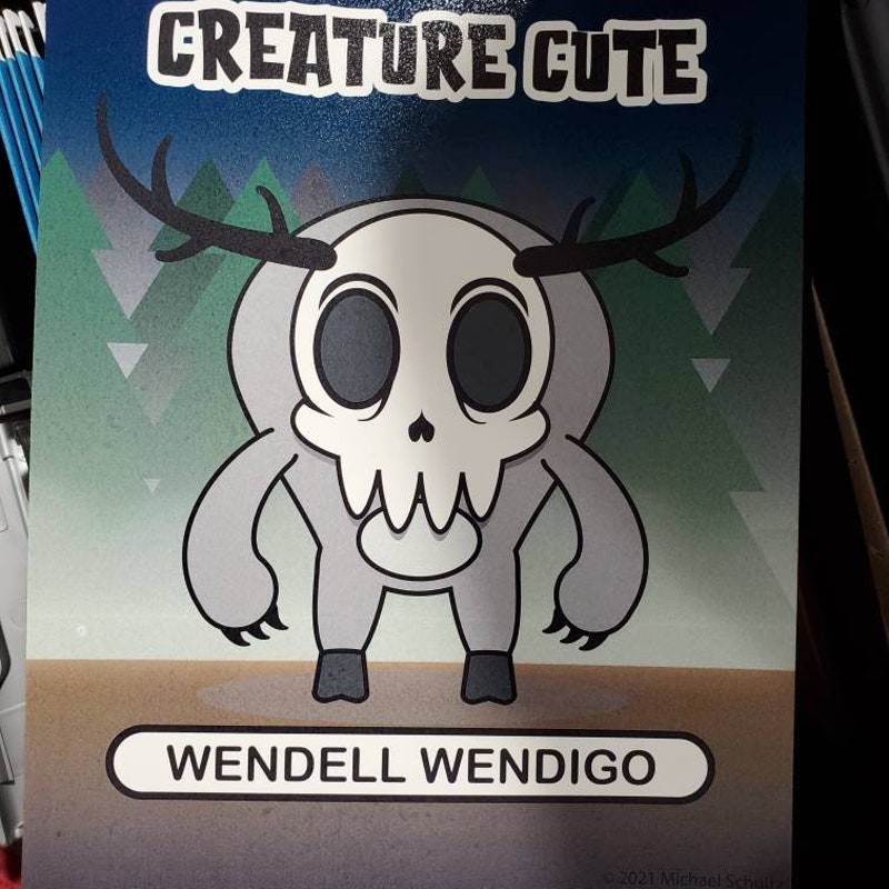 Cute Wendigo Art - Etsy