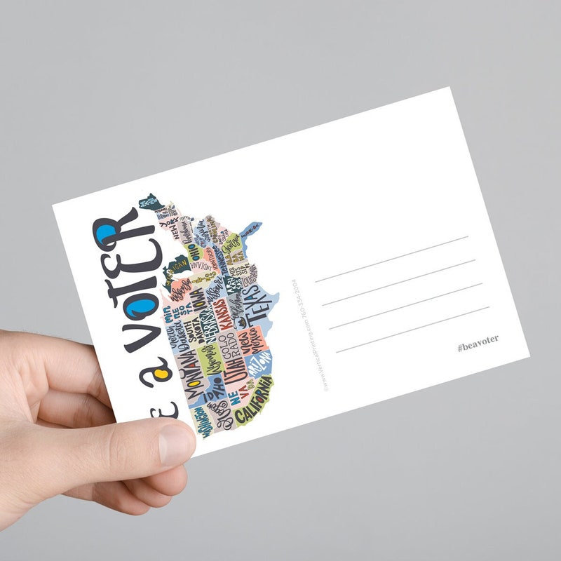 Postcards to Voters - Etsy