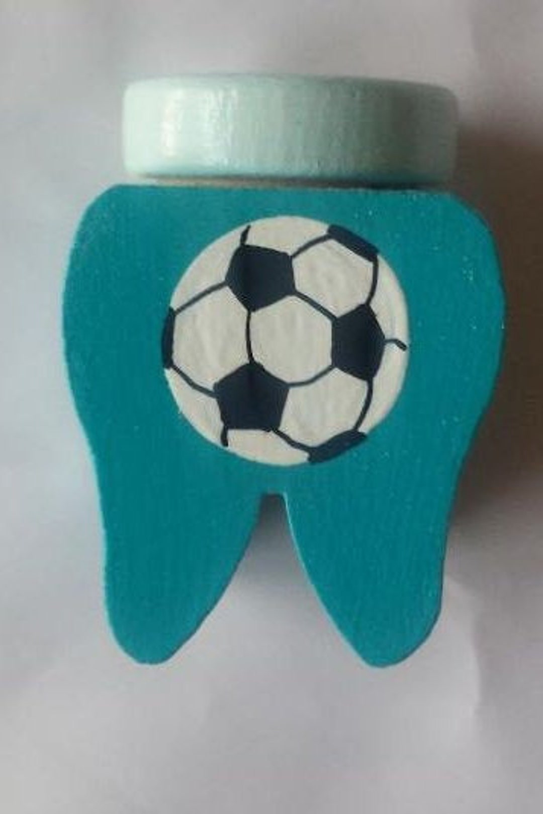 Tooth Box Football Milk Tooth Box Personalized Desired Color - Etsy