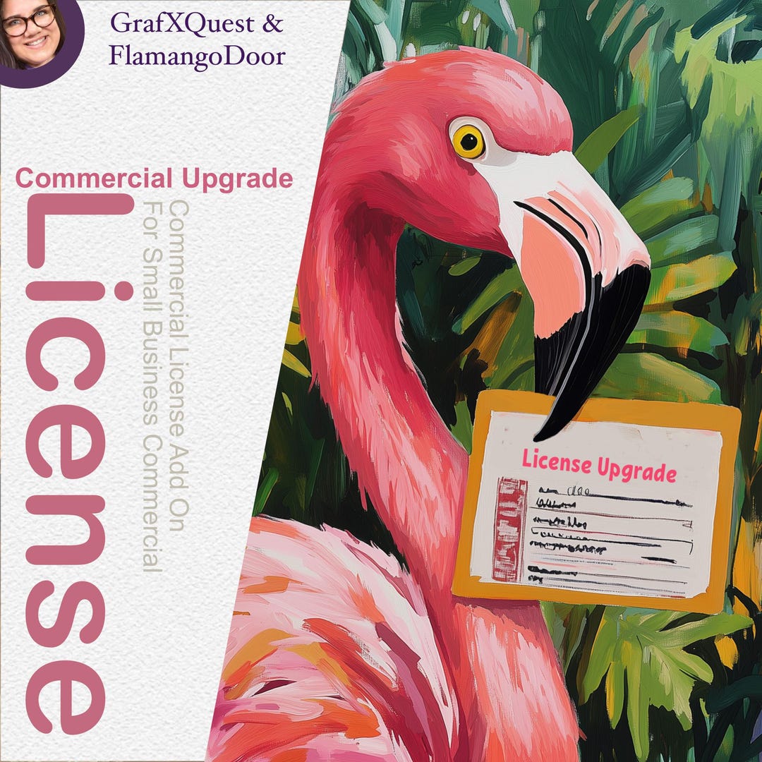 Commercial License Upgrade-graphic Kits - Etsy