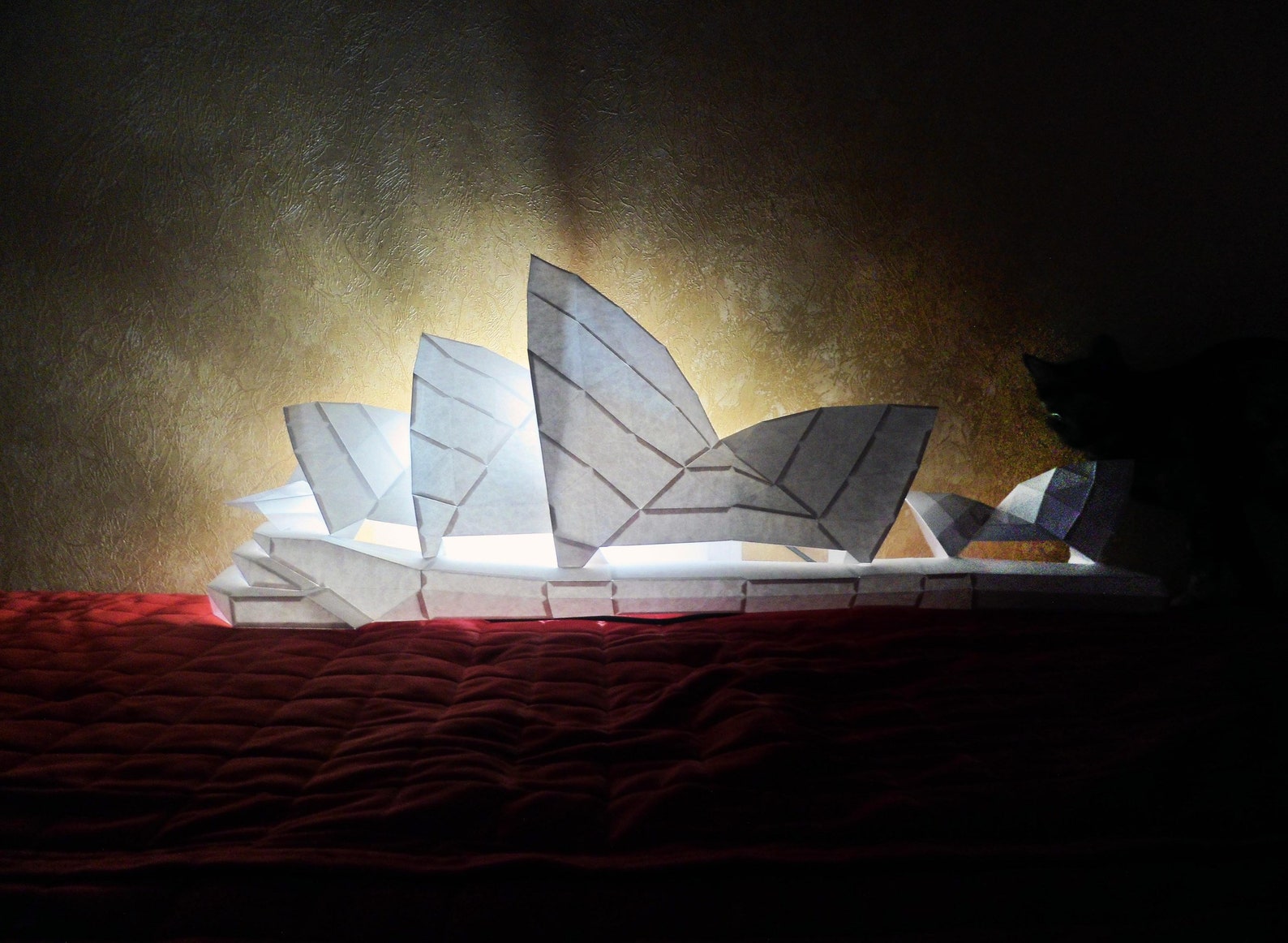 Sidney Paper Sidney Theater Sidney 3D Papercraft Model | Etsy