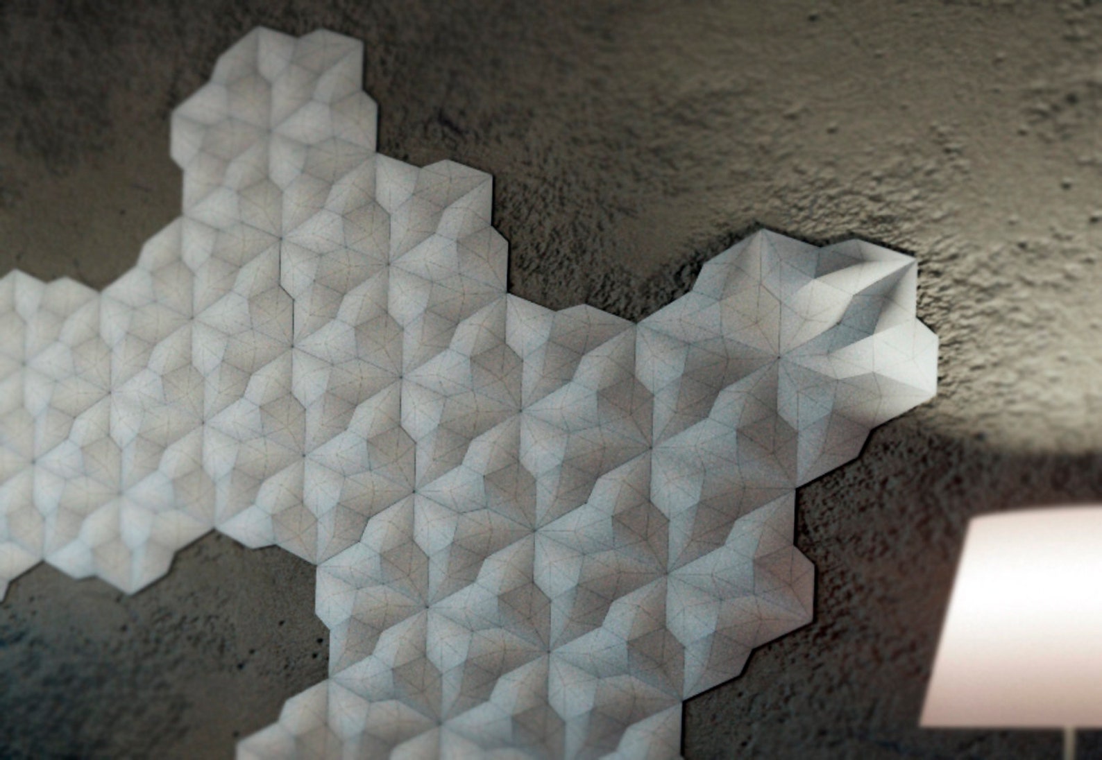 3D Panel Wall Panel on Wall Wall Panels Paper 3D Model | Etsy