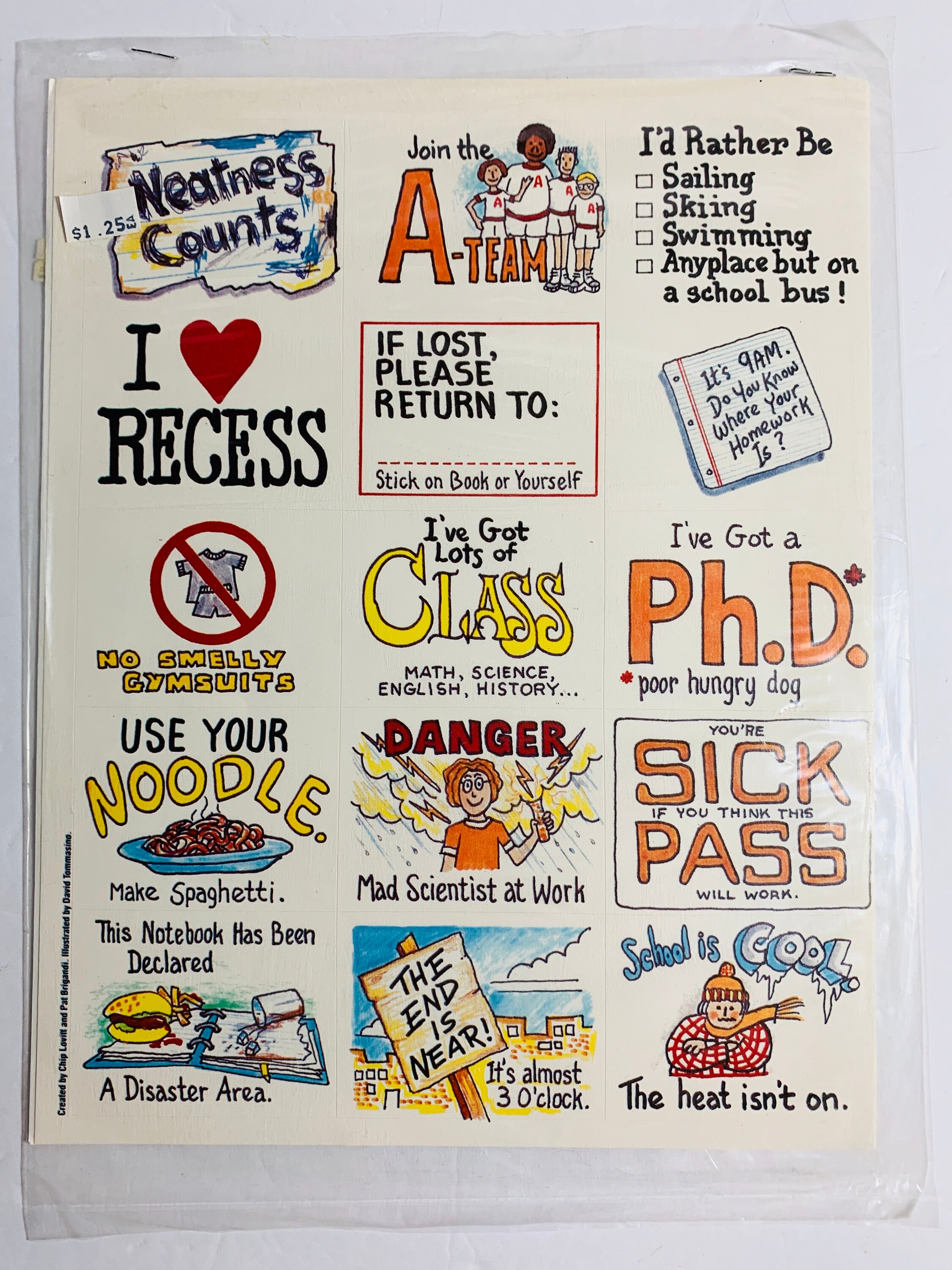 Vintage RARE Oversized STICKER Poster from Scholastic BOOKS Retro ...