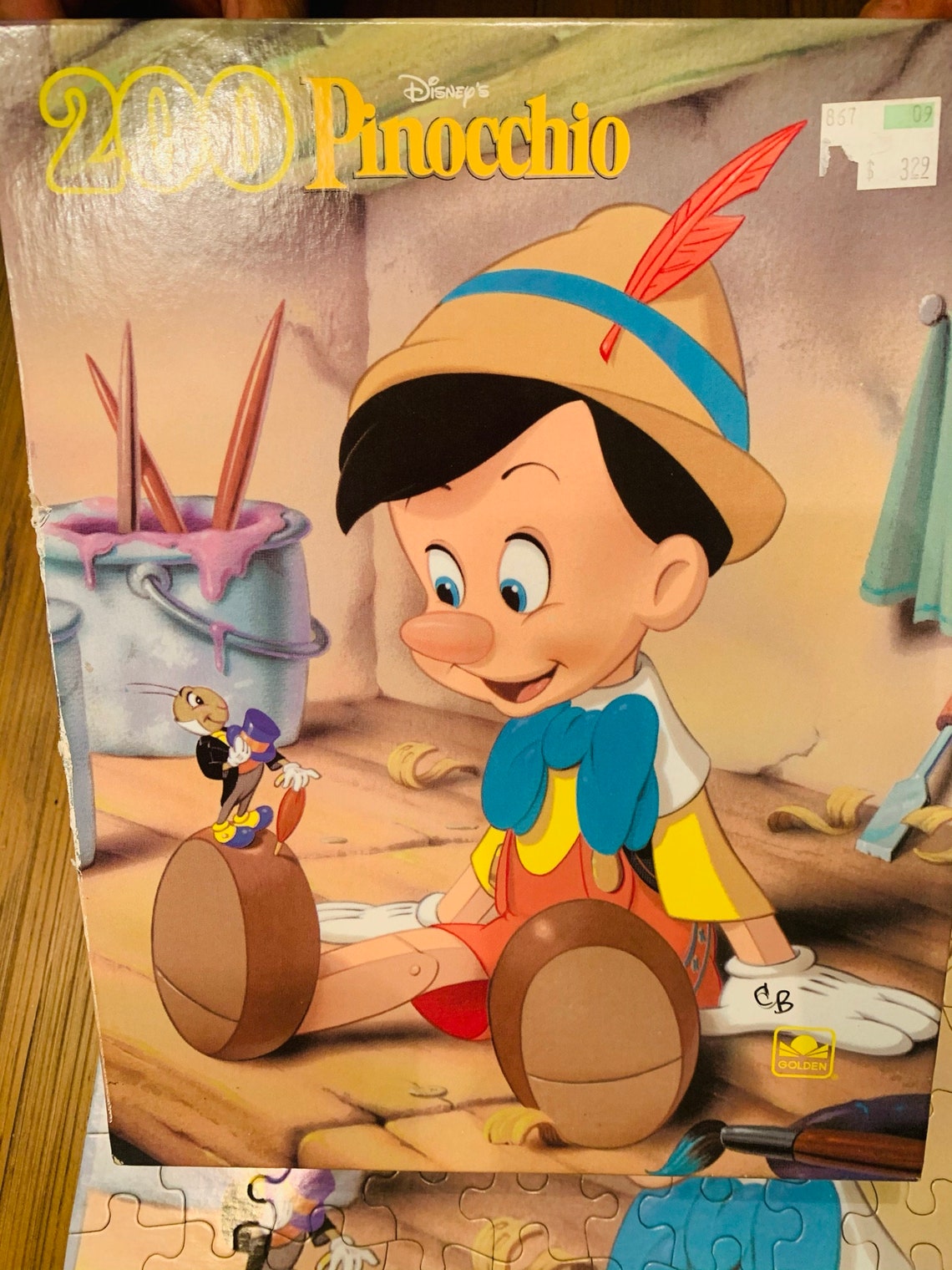 Vintage Pinocchio Jigsaw Puzzle Vintage Children's | Etsy