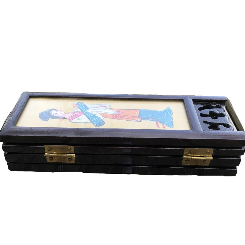 Miniature Vintage Tea Screen - 4 Panels - Etsy