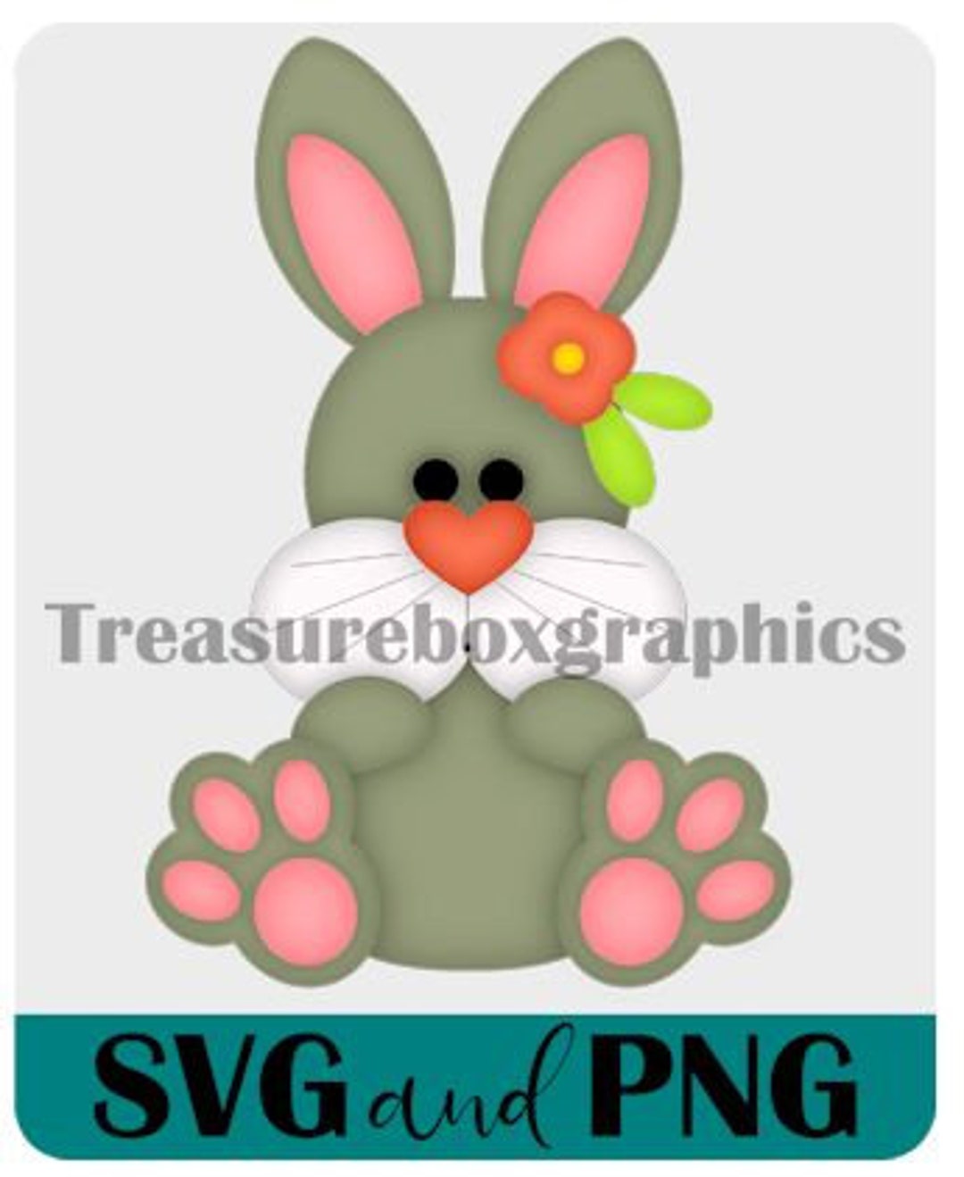 SVG and PNG, Spring, Bunny, Cutting File, Cutting File for Cricut ...