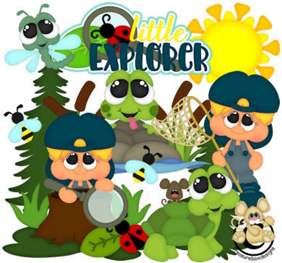 Little Explorers Clipart