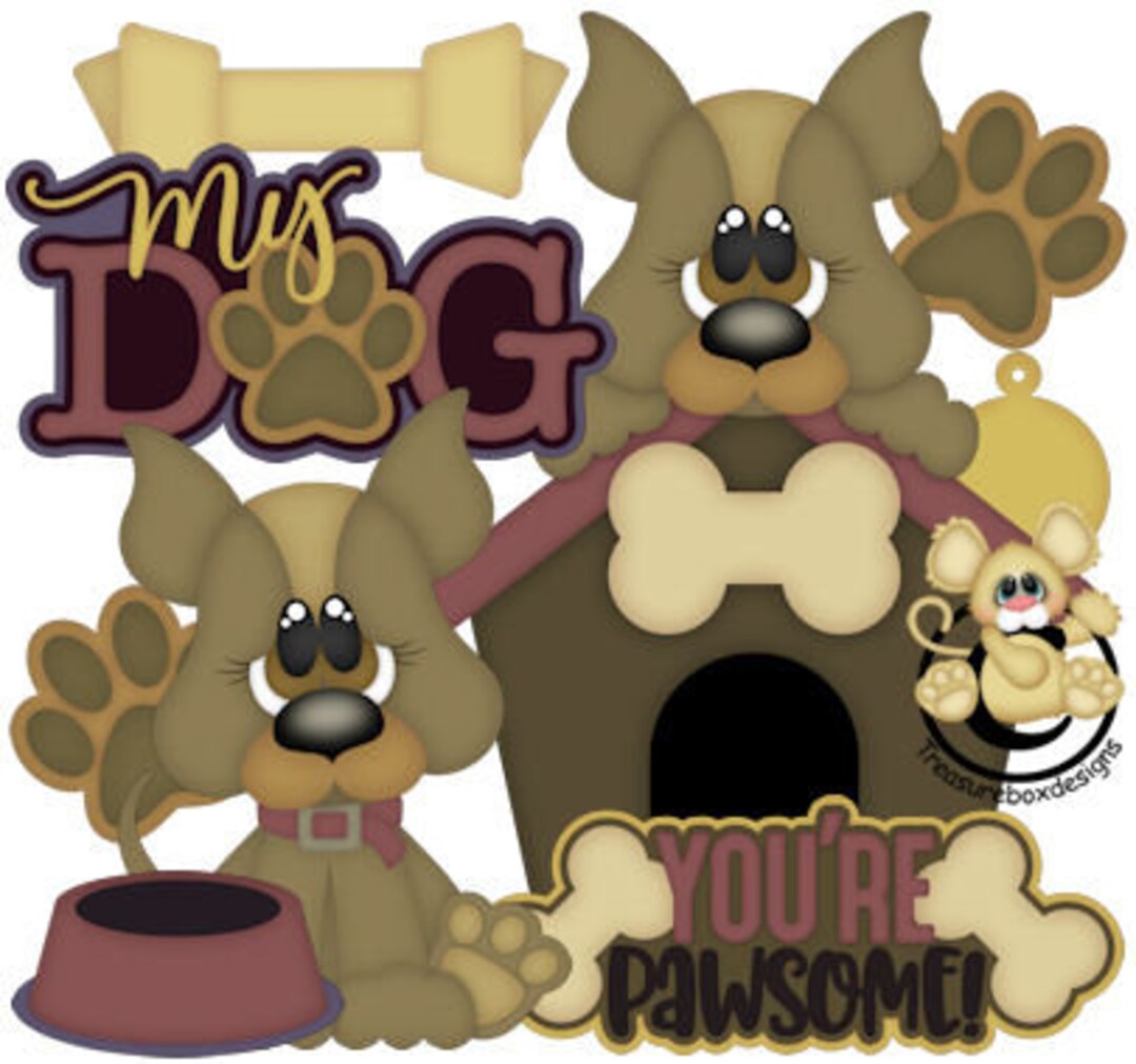 Dog, Doggy, Puppy, Digital Clipart Images, PNG, Instant Download - Etsy