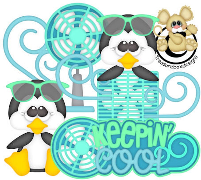 2 Set Lemonade Stand Keepin Cool Fan Vector Graphics - Etsy