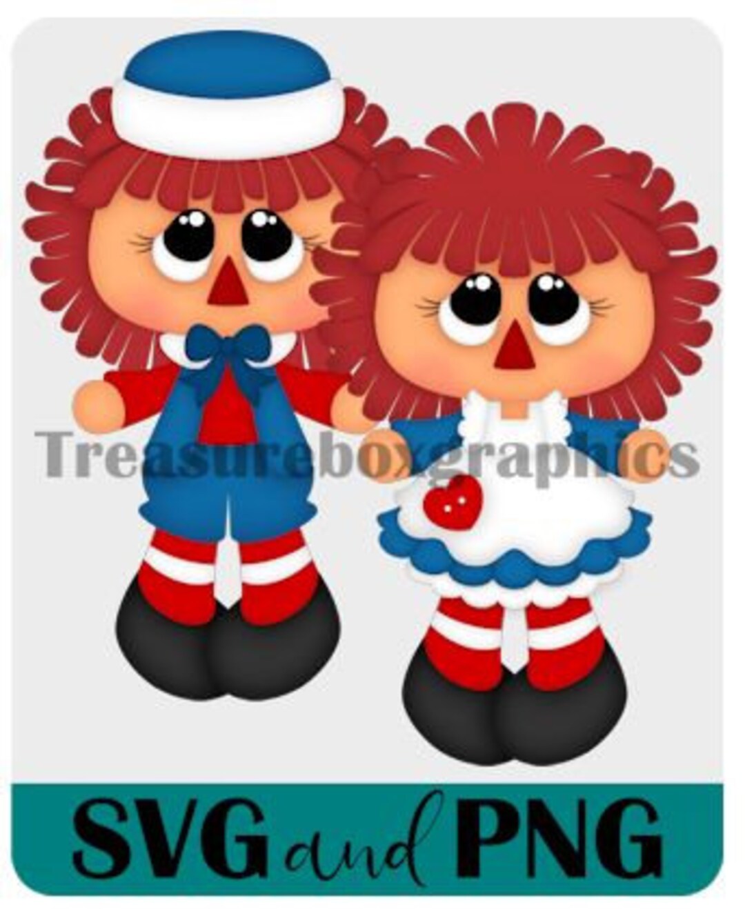 SVG and PNG, Rag Dolls, Cutting File, Cutting File for Cricut, Digital ...