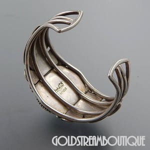 Ben Begaye Navajo 925 Sterling Silver Number 8 Turquoise Feathers Heavy ...