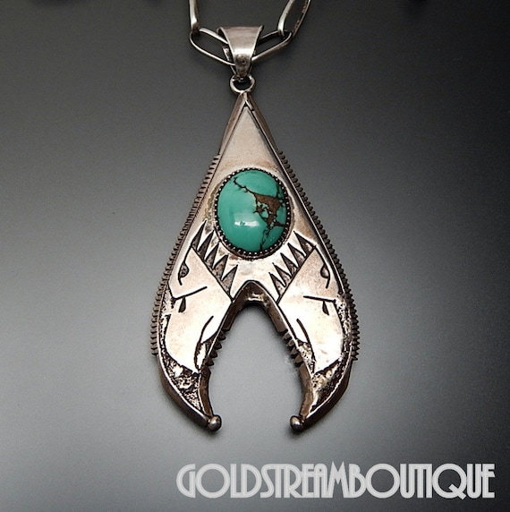 Early native American Ric Charlie Navajo sterling sil… - Gem