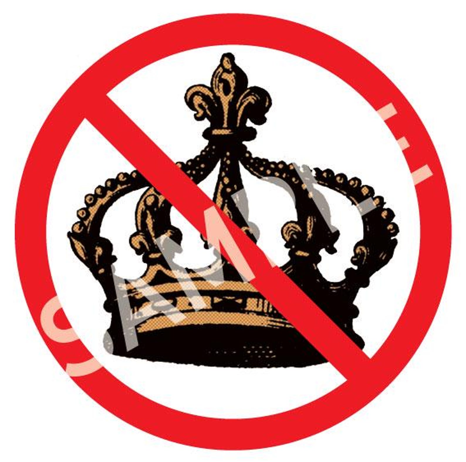 No Kings Graphic Digital Art - Etsy