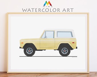 Ford Bronco Printable - Etsy