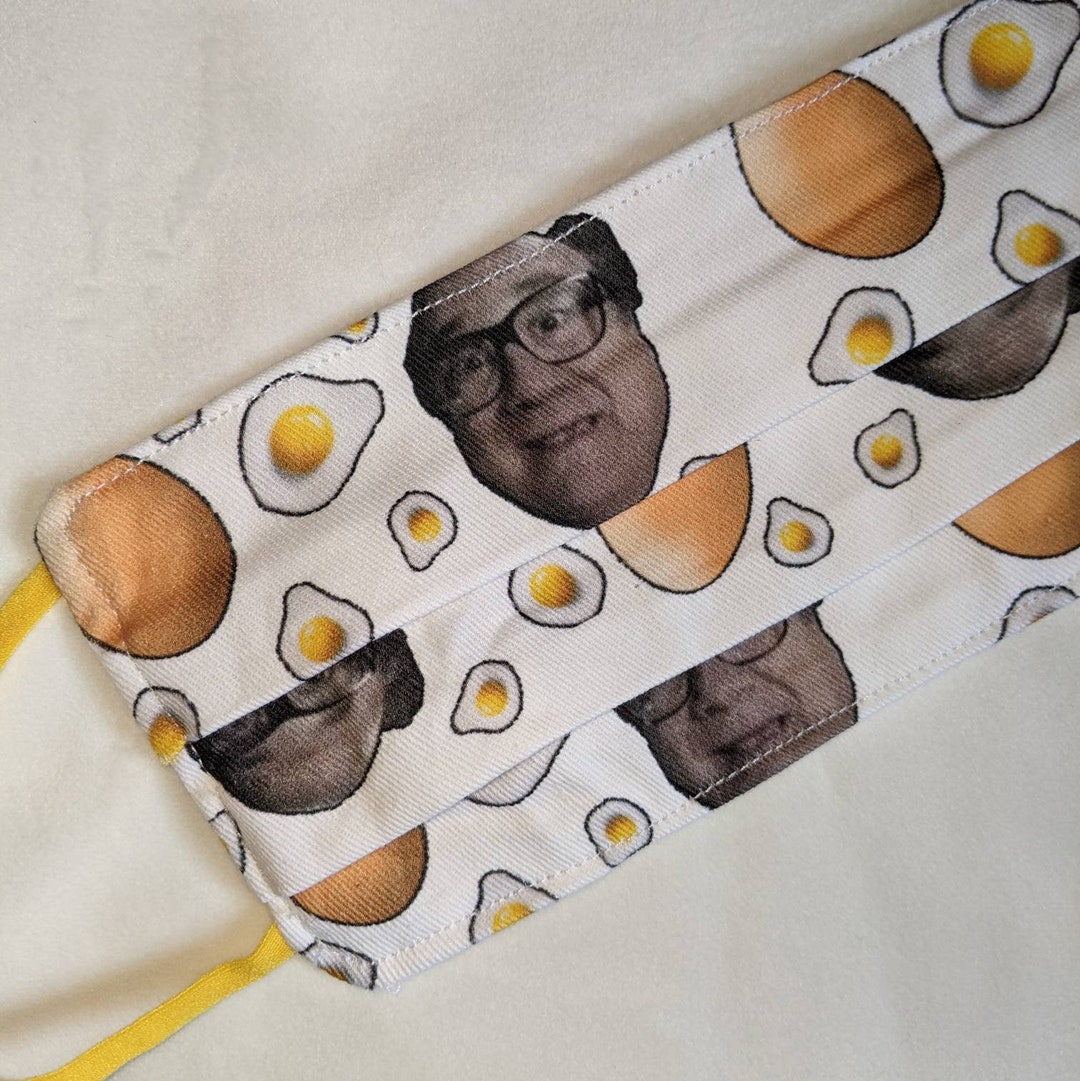 Danny Devito Eggs Funny Meme Reusable Cotton Face Mask Covering - Etsy