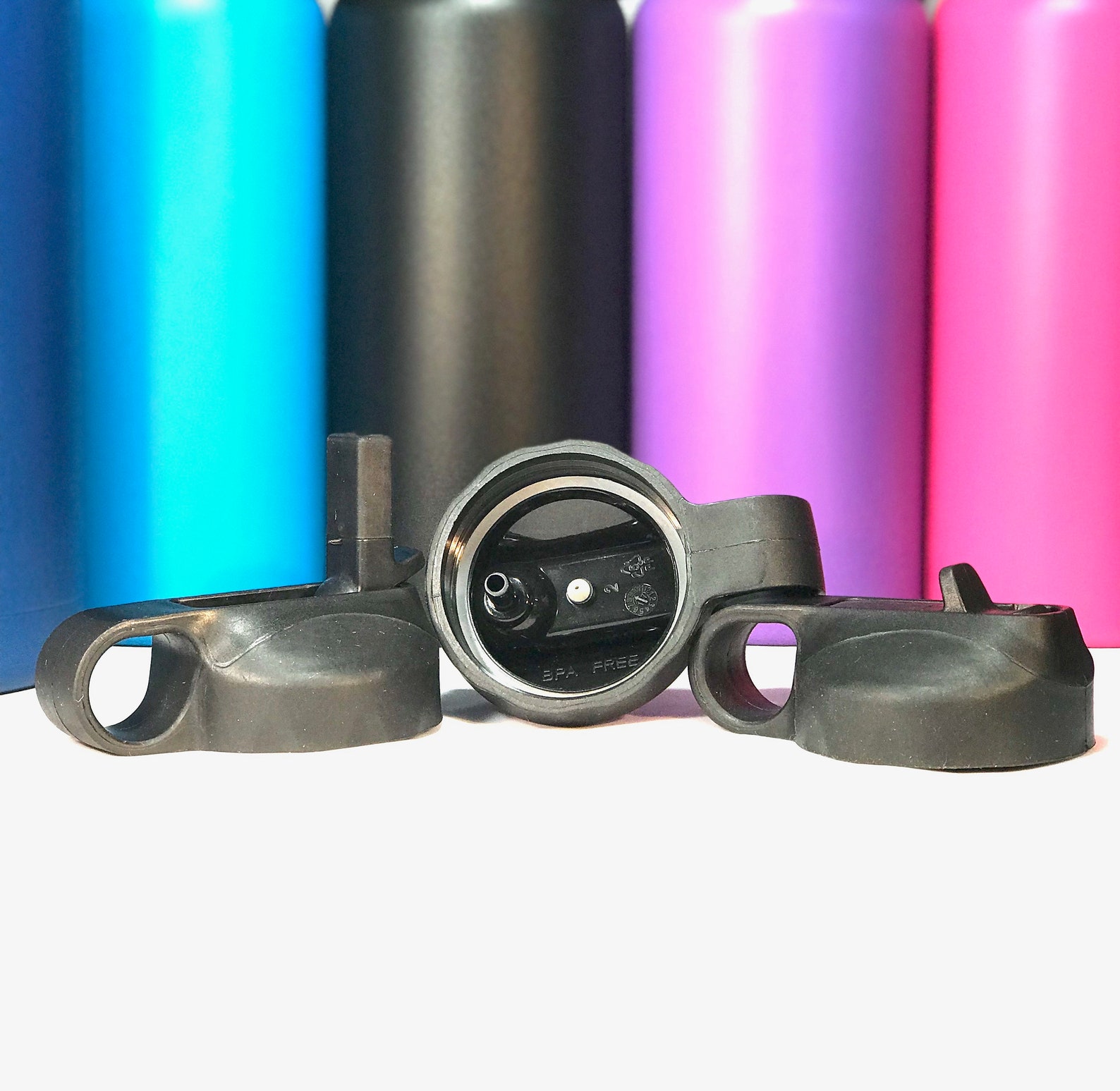 Flex Handle Lid for Wide Mouth Insulated Water Bottles Single or ...