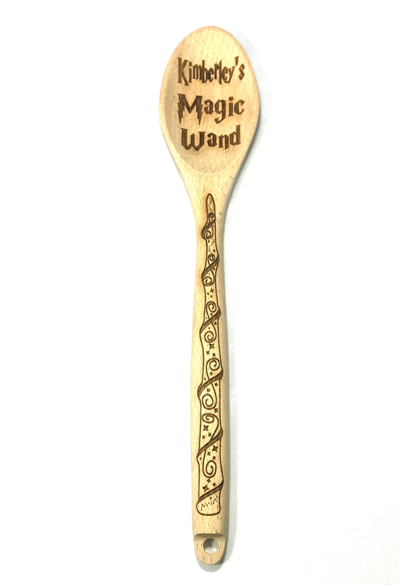 Magic Wand Spoon for Your Favorite Wizard Cook Wizard Wand | Etsy