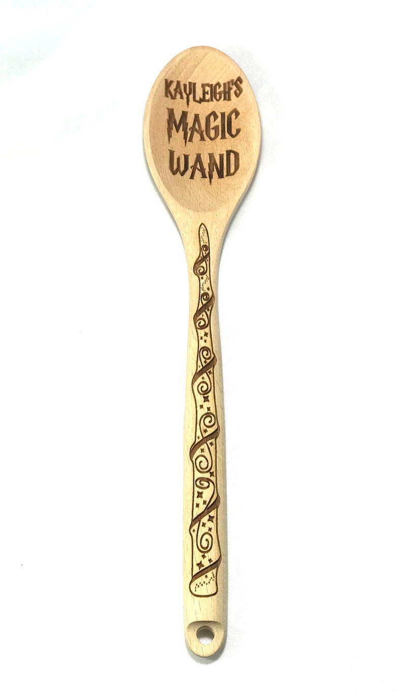 Magic Wand Spoon for Your Favorite Wizard Cook Wizard Wand - Etsy