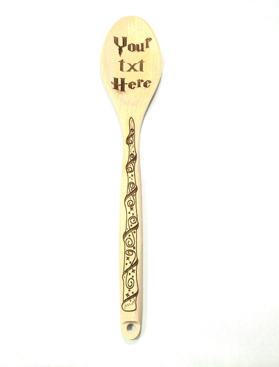 Magic Wand Spoon for Your Favorite Wizard Cook Wizard Wand | Etsy