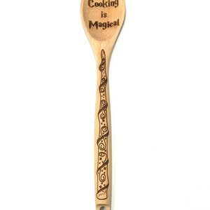 Magic Wand Spoon for Your Favorite Wizard Cook - Wizard Wand ...