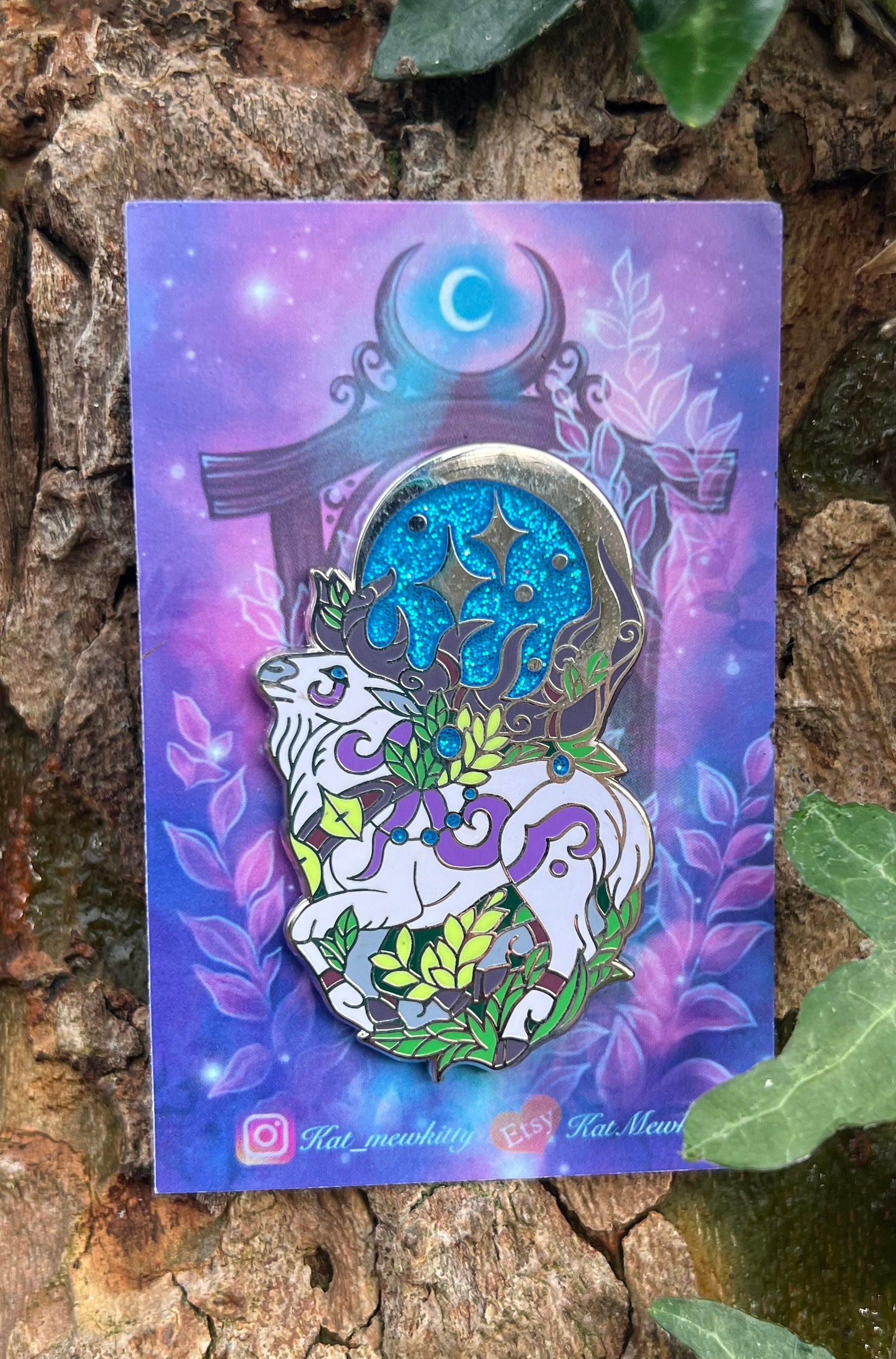 Druid Stag Hard Enamel 55mm Pin - Etsy