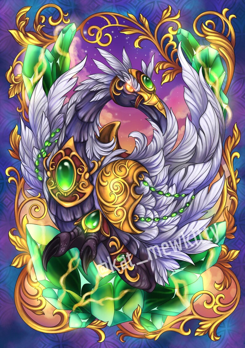 Swift White Hawkstrider Art Print A5/A4/A3 - Etsy