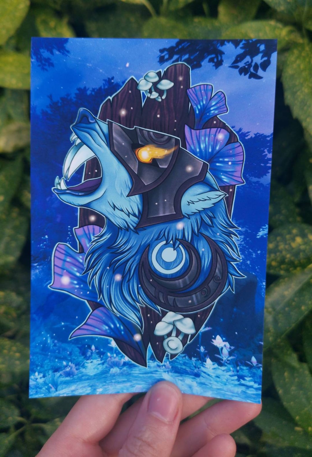 Ursol the Bear God in Ardenweald 6x4/a5/a4/a3 Print - Etsy