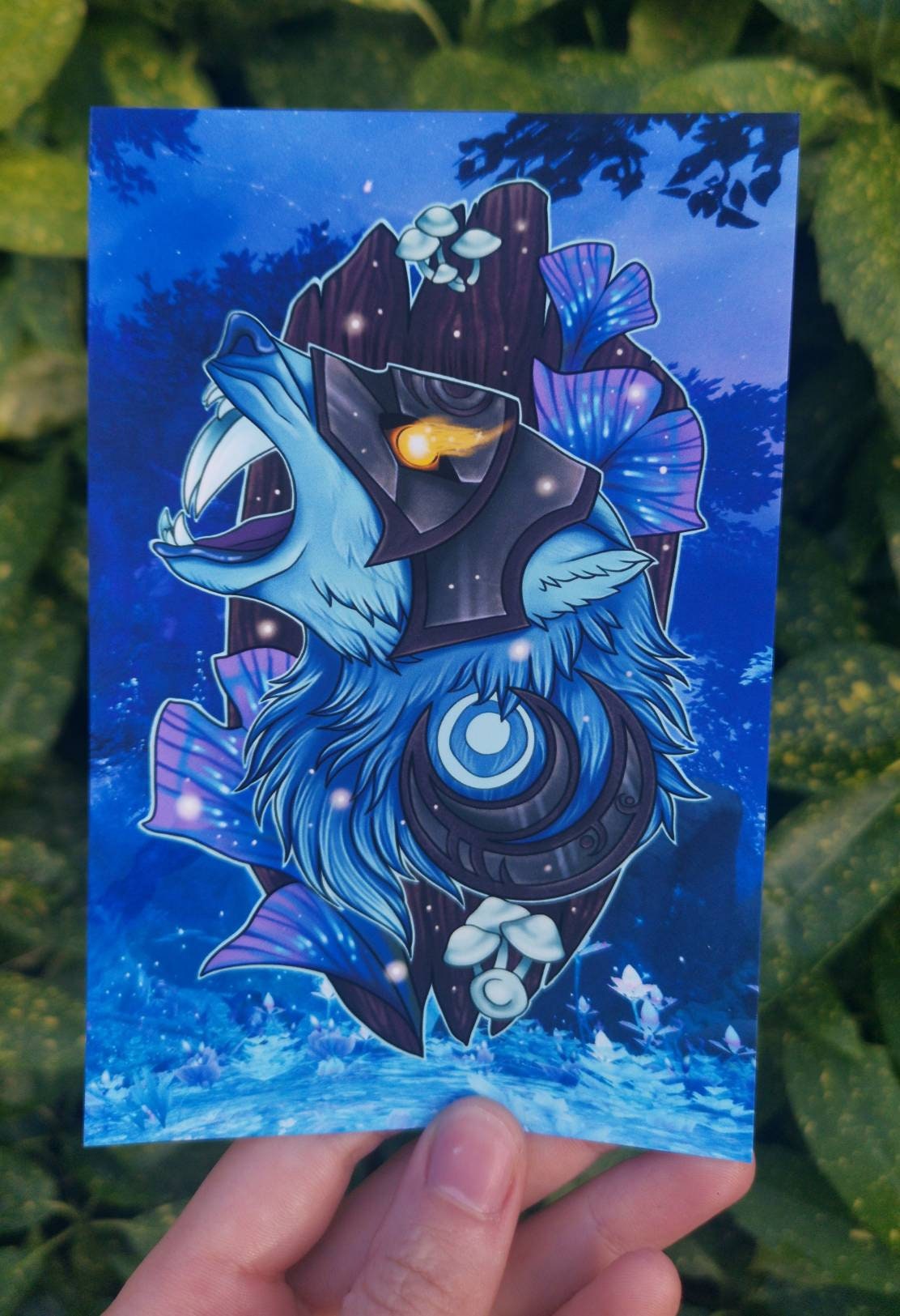 Ursol the Bear God in Ardenweald 6x4/a5/a4/a3 Print - Etsy