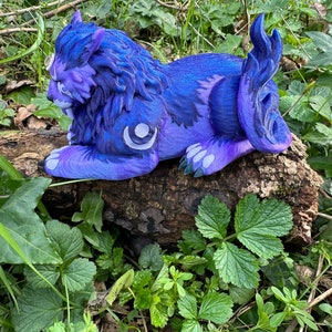 Night Elf Sparkly Indigo Feral Druid 15cm 3D Printed Figure - Etsy
