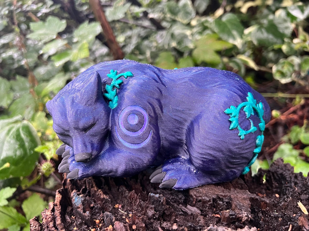 Night Elf Druid Bear 3D Printed Figure 18cm X 8.5cm - Etsy