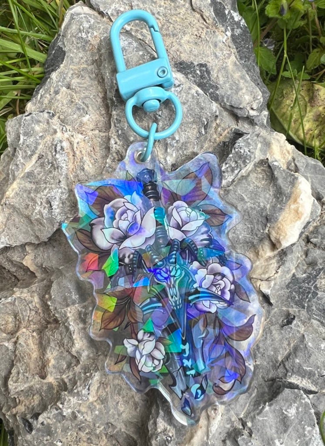 Shattered Frostmourne 2.5" Acrylic Holo Keyring - Etsy