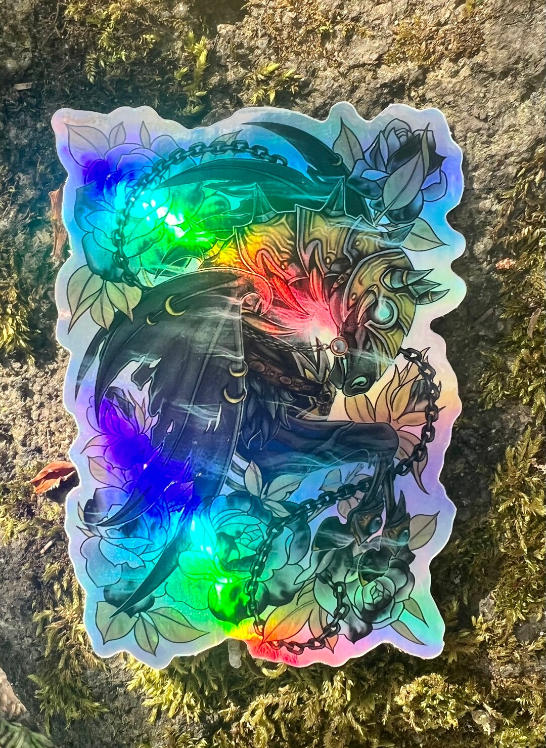 Holographic Invincible 3" Sticker - Etsy