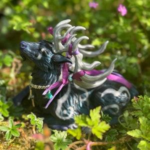 Dark Forest Guardian Druid Stag 3D Printed Figure 16cm - Etsy