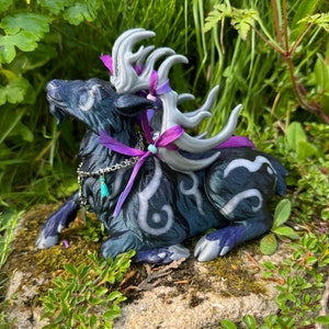 Dark Forest Guardian Druid Stag 3D Printed Figure 16cm - Etsy