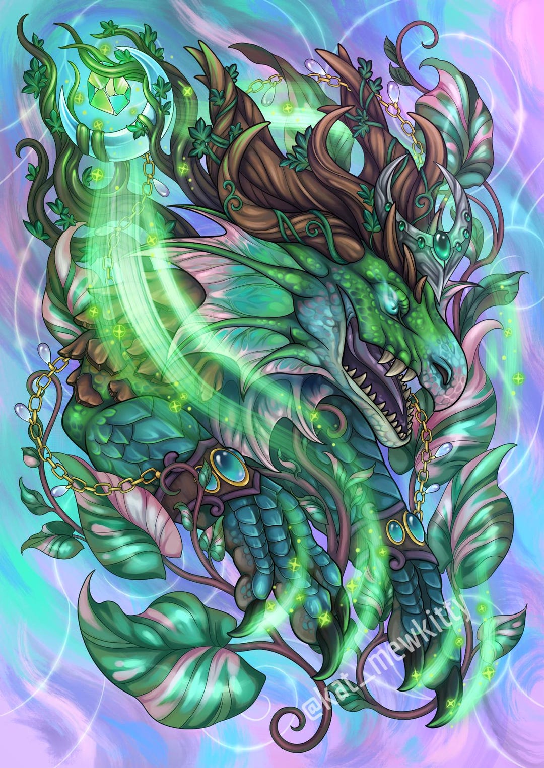 Merithra Daughter of the Dream Art Print A3/A4/A5 - Etsy