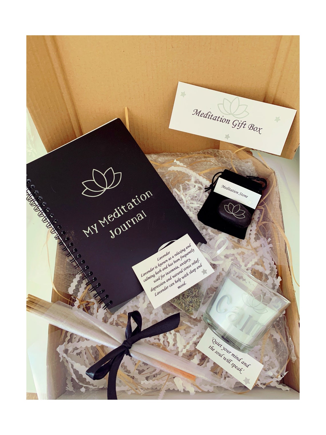 Meditation Gift Set - Meditation Gift Box - Meditation Gift - Spiritual ...