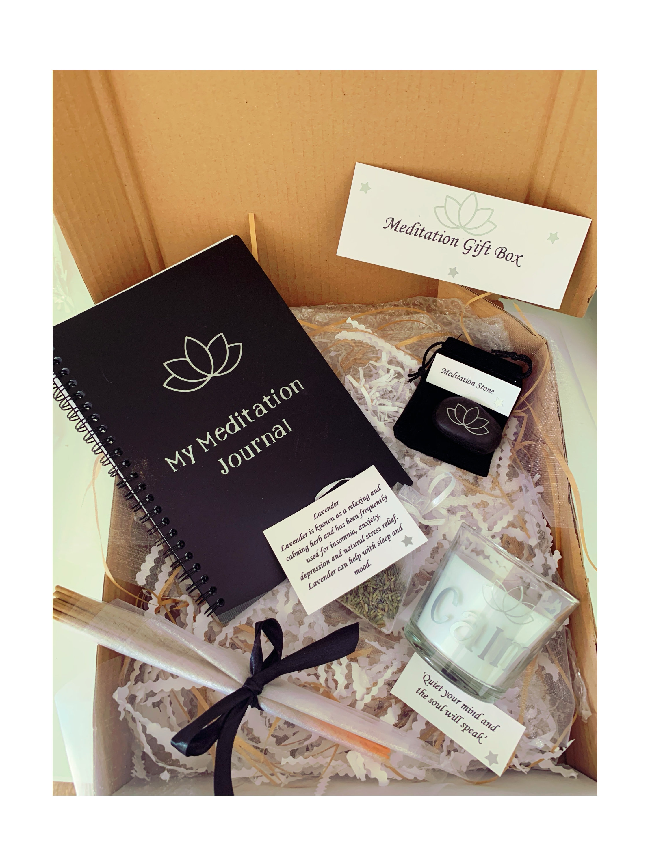 Meditation Gift Set Meditation Gift Box Meditation Gift - Etsy UK