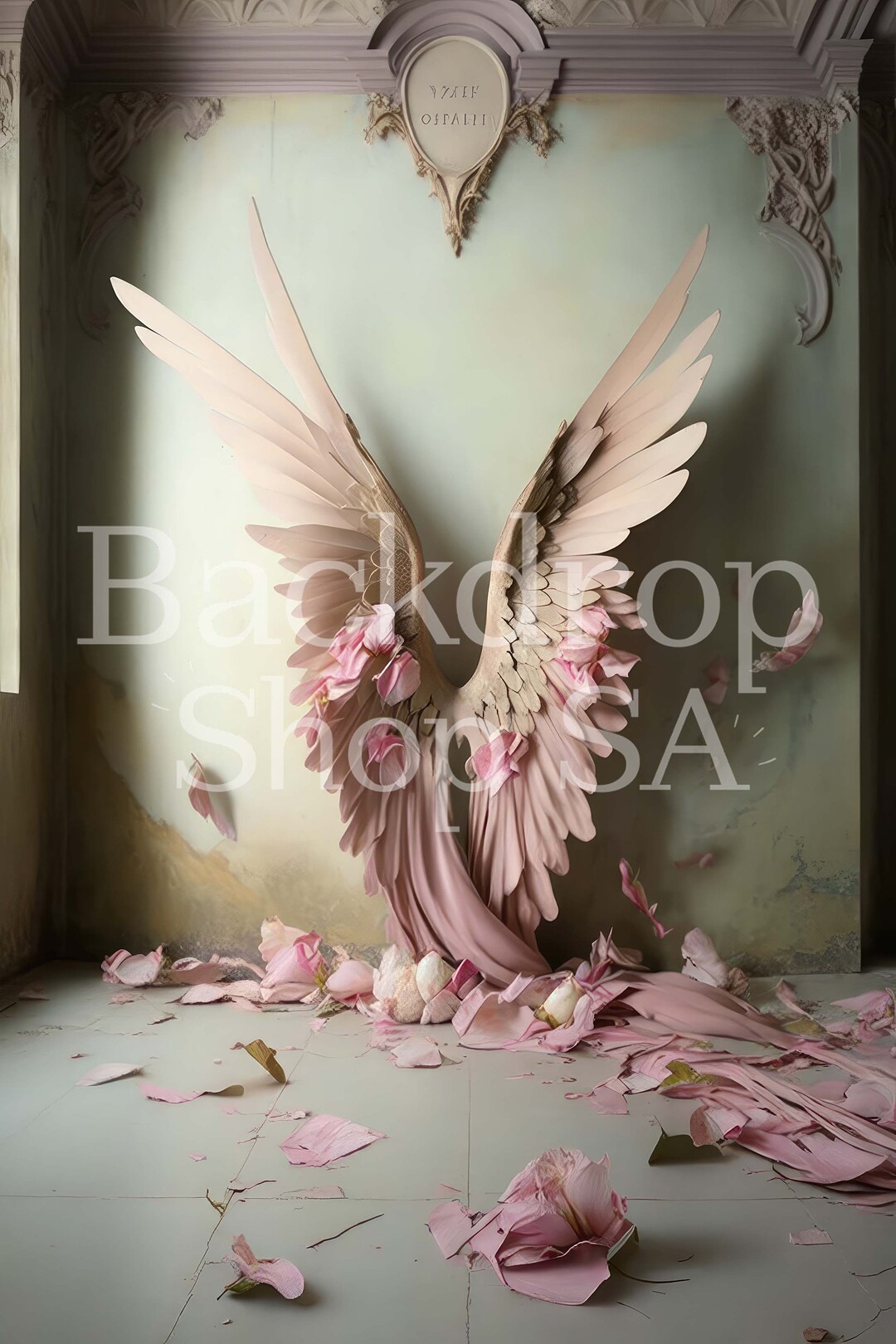 Gorgeous Big Wings Digital Background - 4 BUNDLE - Etsy