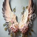 Angelique Soft Wings Digital Background - 4 BUNDLE - Etsy